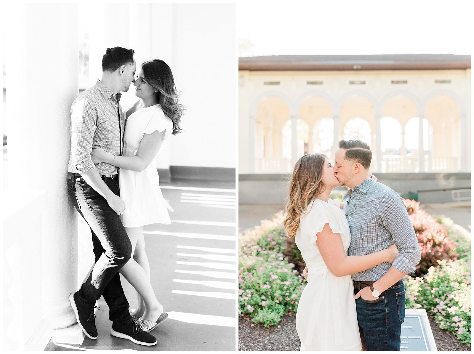 Hoboken NJ Engagement Session | Lea & Alex - jenniferlarsenphoto.com