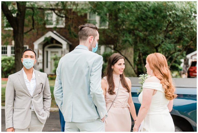 Montclair, NJ Minimony | Melissa & Andrew - jenniferlarsenphoto.com