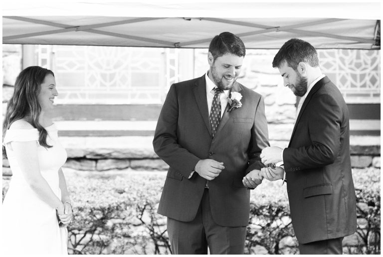 Montclair, NJ Minimony | Melissa & Andrew - jenniferlarsenphoto.com