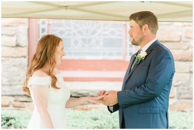 Montclair, NJ Minimony | Melissa & Andrew - jenniferlarsenphoto.com