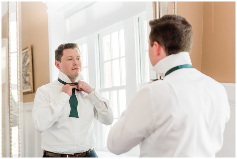 Coach House at Ryland Inn Wedding | Ariel & Scott - jenniferlarsenphoto.com