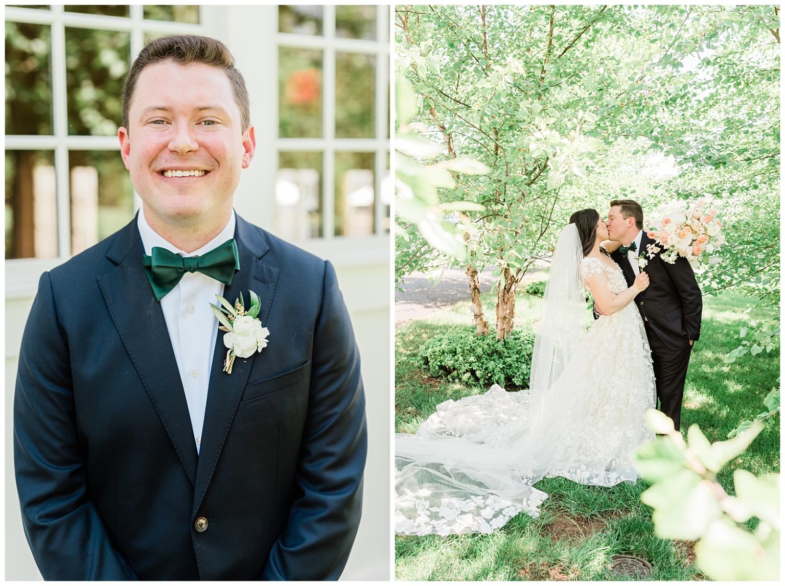 Coach House at Ryland Inn Wedding | Ariel & Scott - jenniferlarsenphoto.com