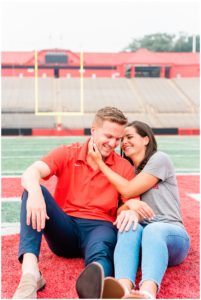 Rutgers University Engagement | Chelsea & Brian - jenniferlarsenphoto.com