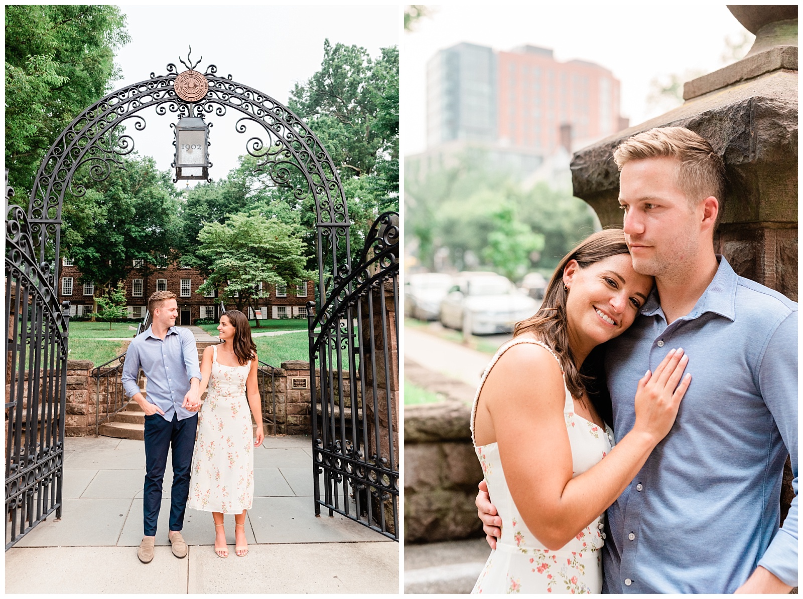 Rutgers University Engagement | Chelsea & Brian - jenniferlarsenphoto.com