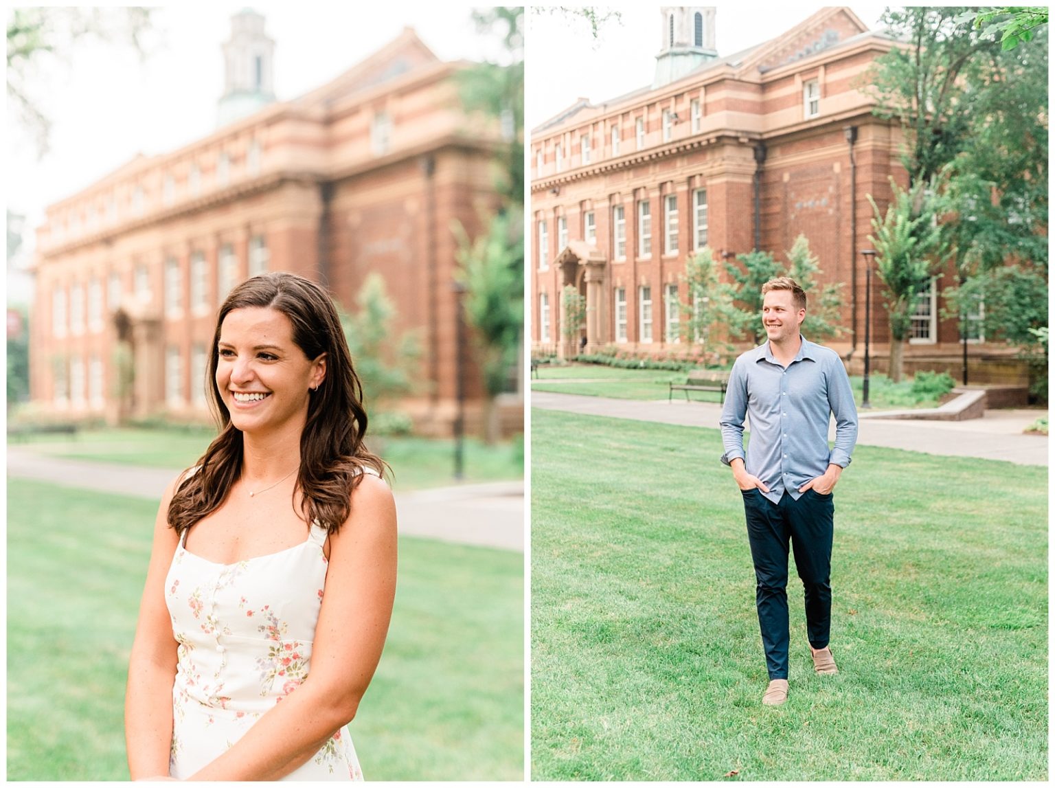 Rutgers University Engagement | Chelsea & Brian - jenniferlarsenphoto.com