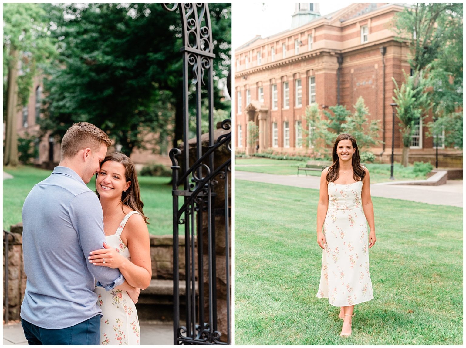 Rutgers University Engagement | Chelsea & Brian - jenniferlarsenphoto.com