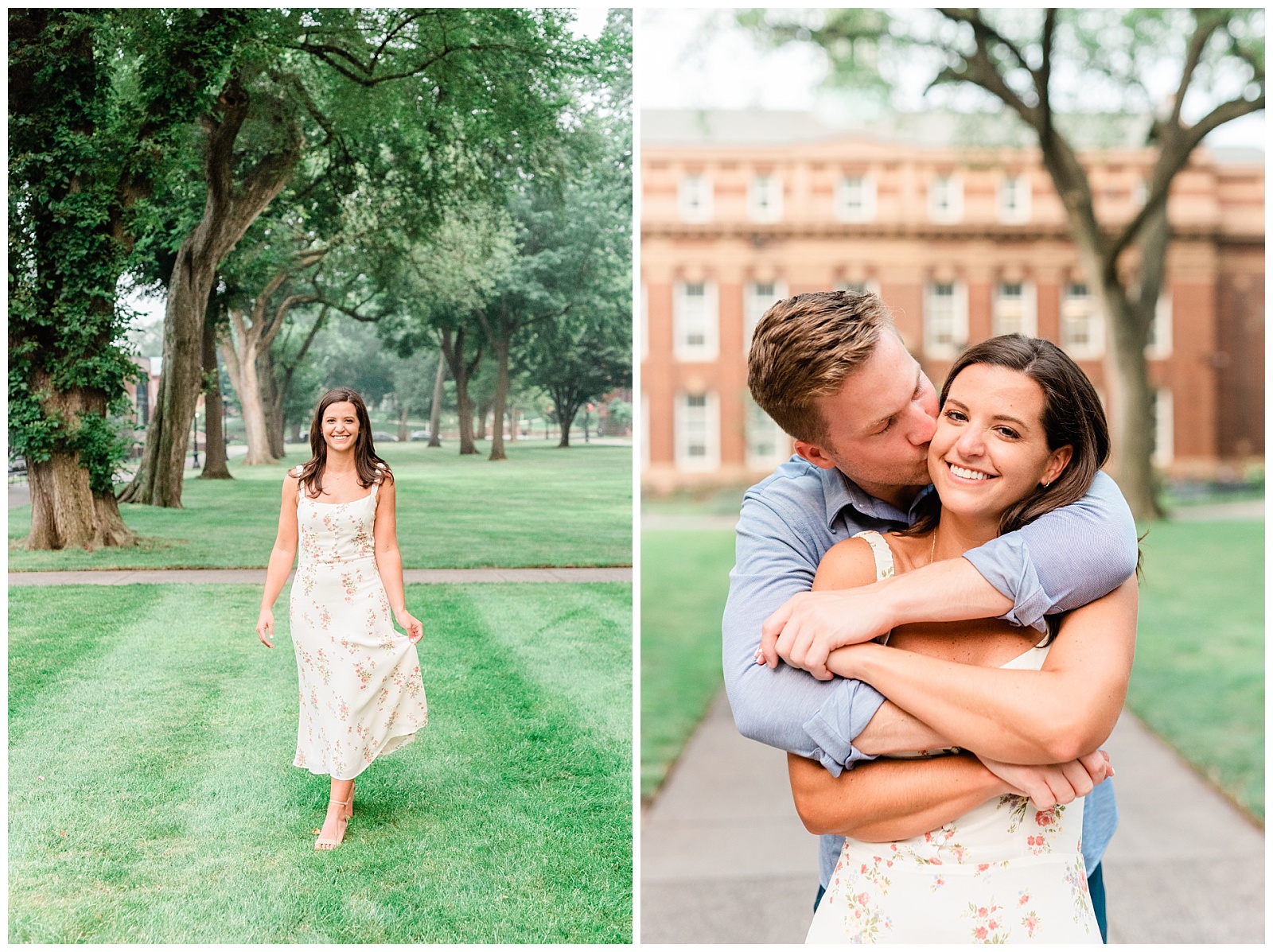 Rutgers University Engagement | Chelsea & Brian - jenniferlarsenphoto.com