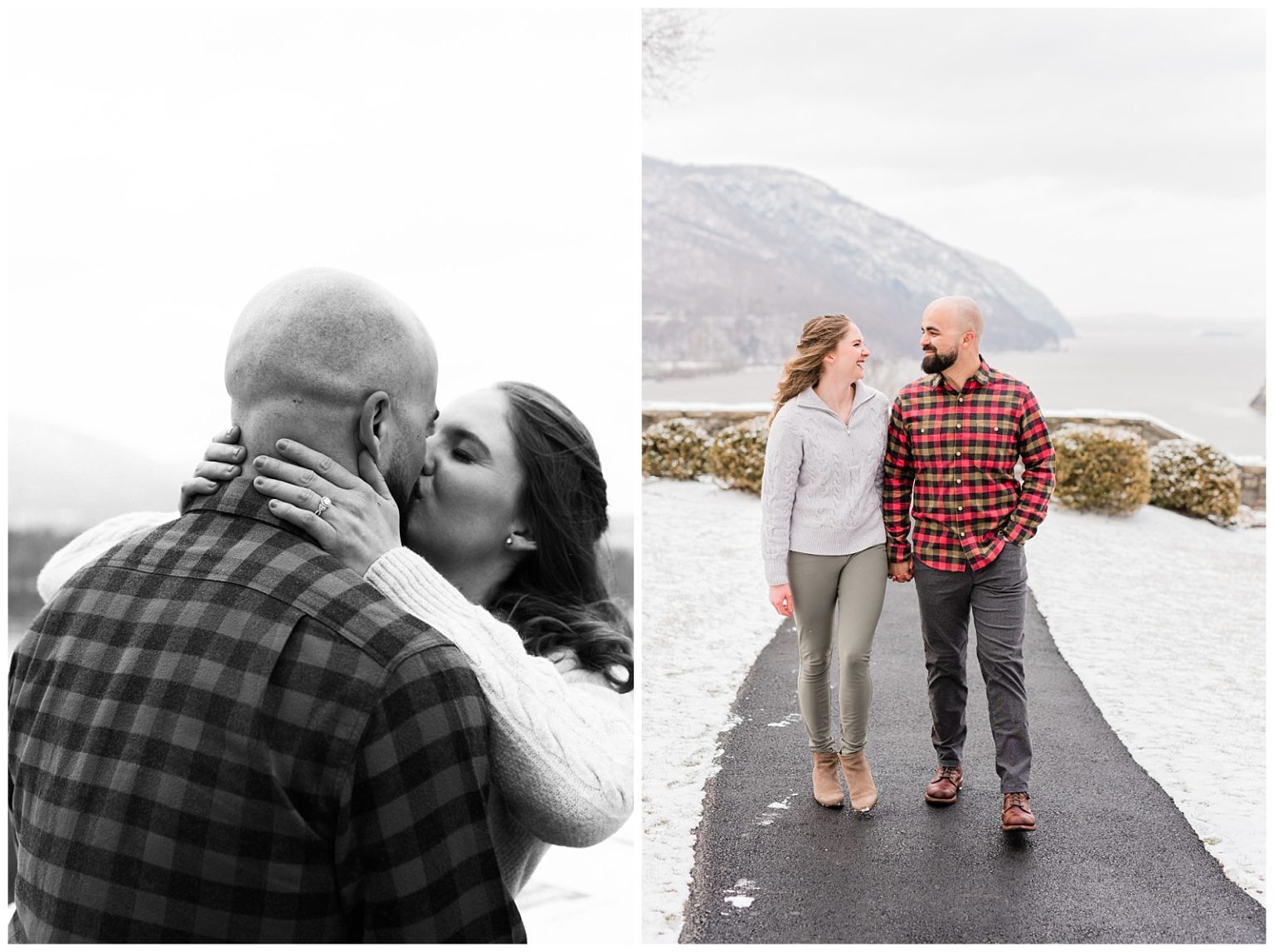 Winter West Point Engagement Session | Katherine & Brandon ...