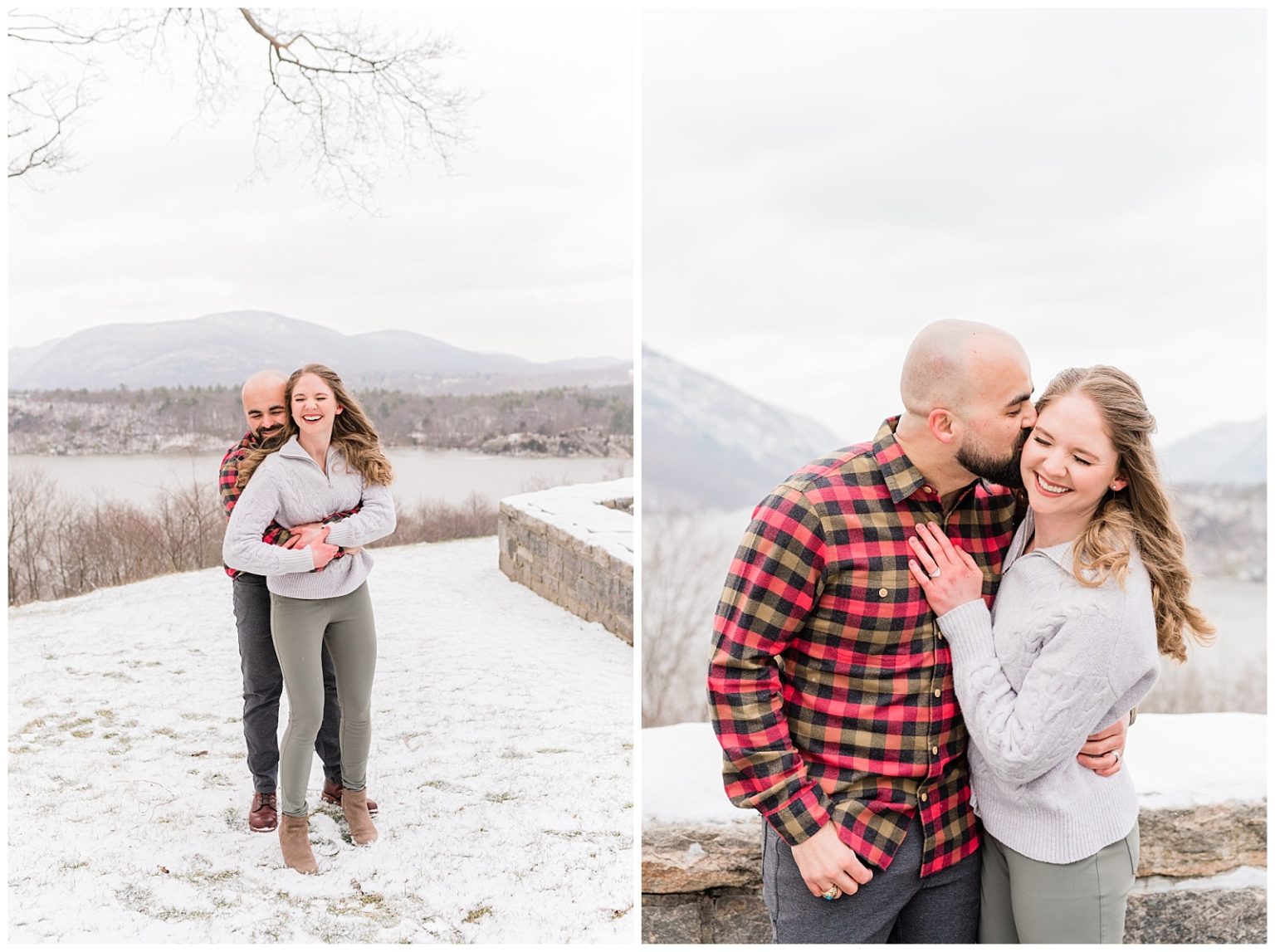 Winter West Point Engagement Session | Katherine & Brandon ...