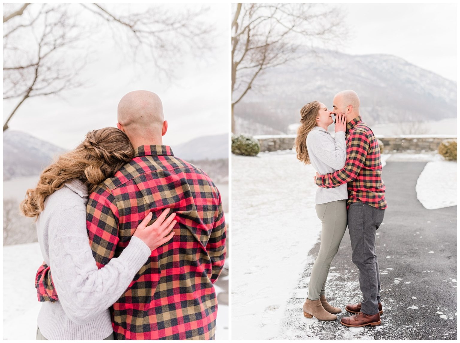 Winter West Point Engagement Session | Katherine & Brandon ...