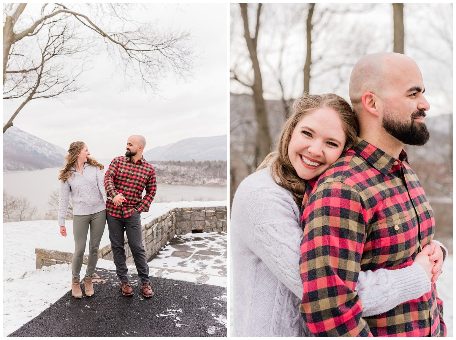 Winter West Point Engagement Session | Katherine & Brandon ...