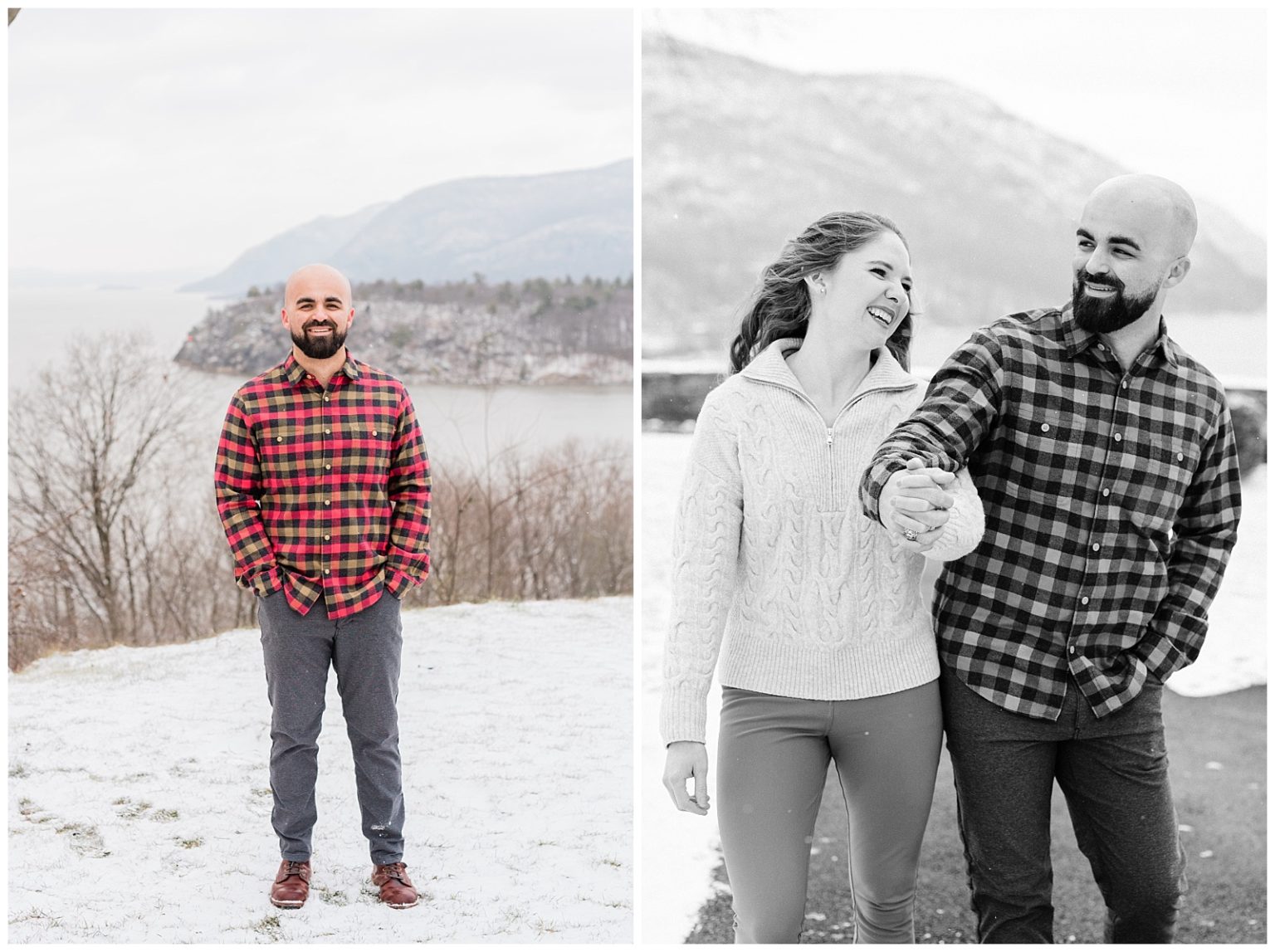 Winter West Point Engagement Session | Katherine & Brandon ...