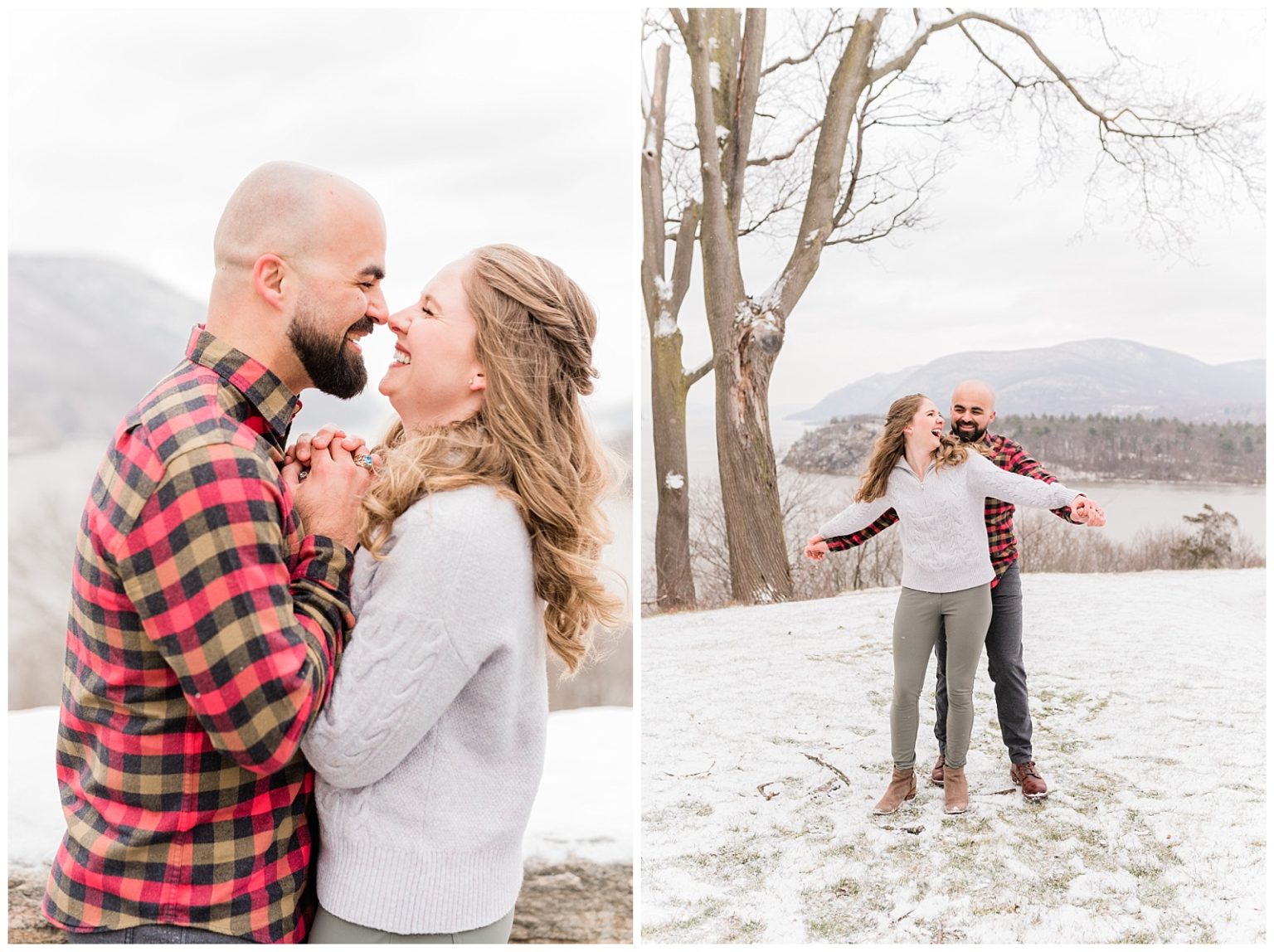 Winter West Point Engagement Session | Katherine & Brandon ...