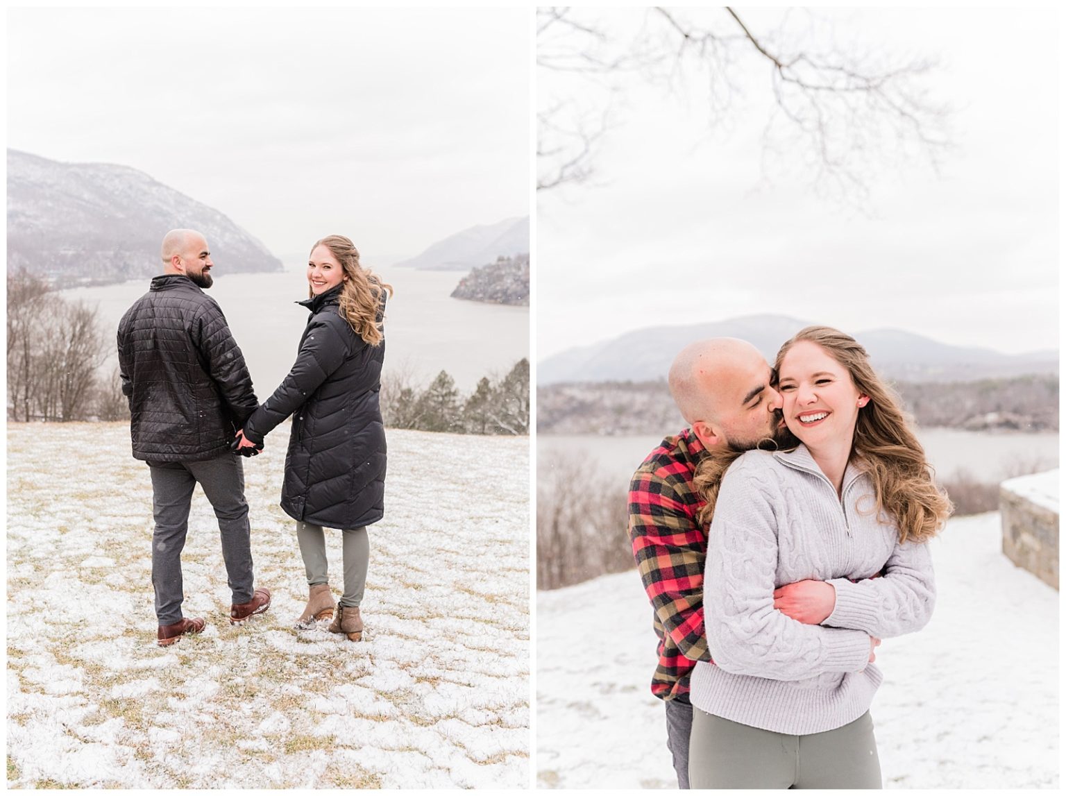 Winter West Point Engagement Session | Katherine & Brandon ...