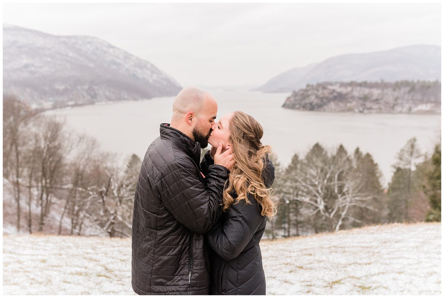 Winter West Point Engagement Session | Katherine & Brandon ...