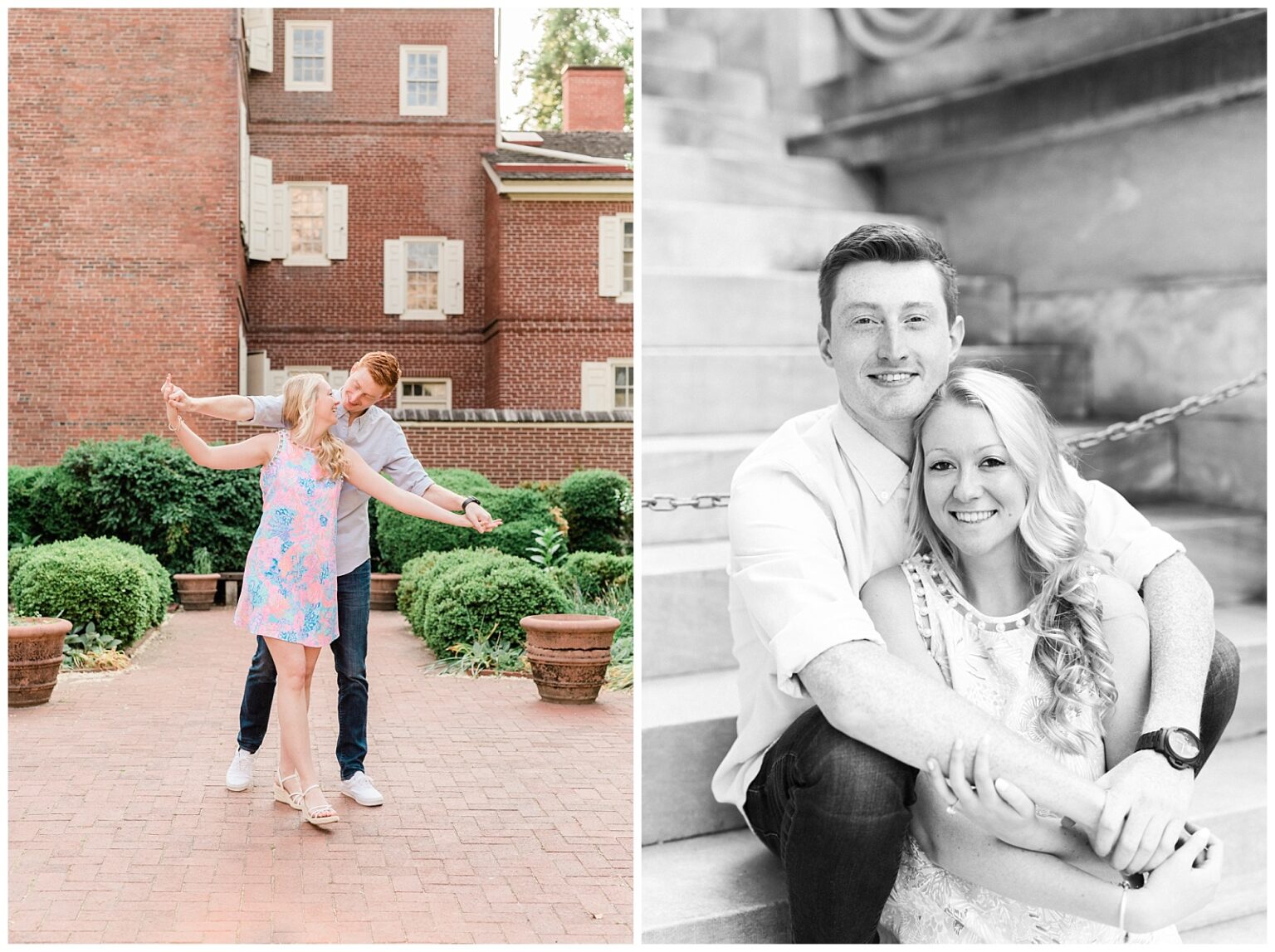 Philadelphia Engagement Session | Ali & Ryan - jenniferlarsenphoto.com