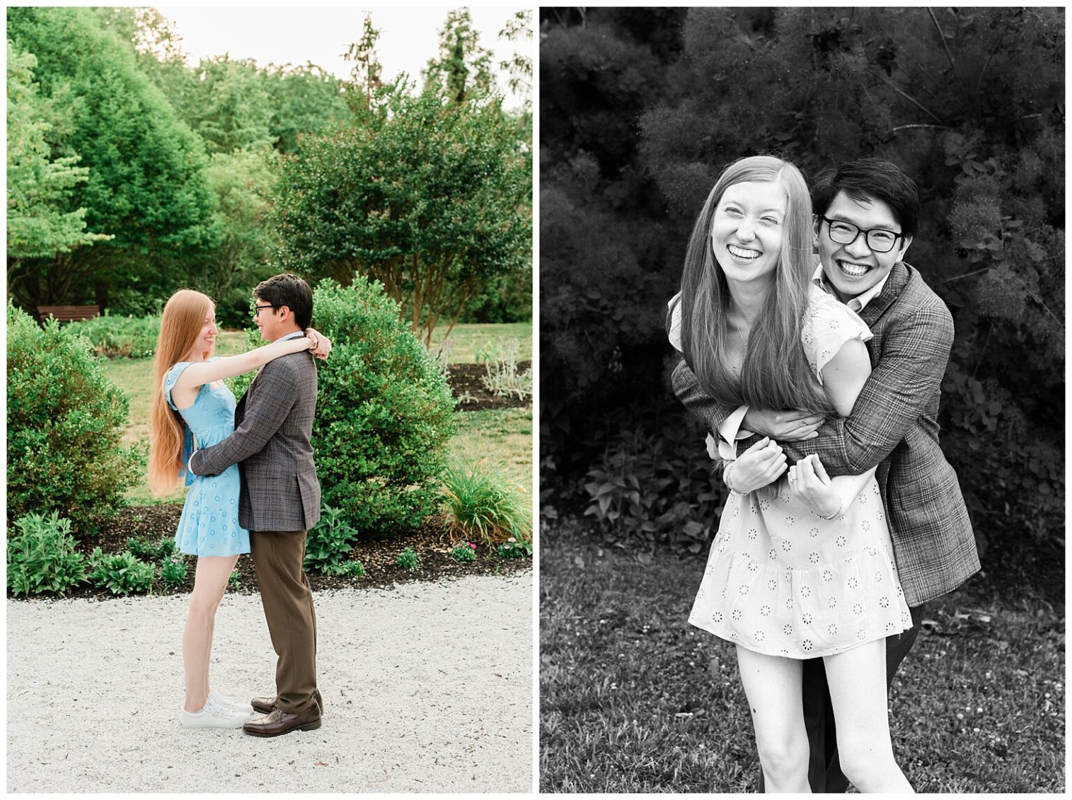 Sayen Gardens Engagement Session | Alexa & Franklin ...