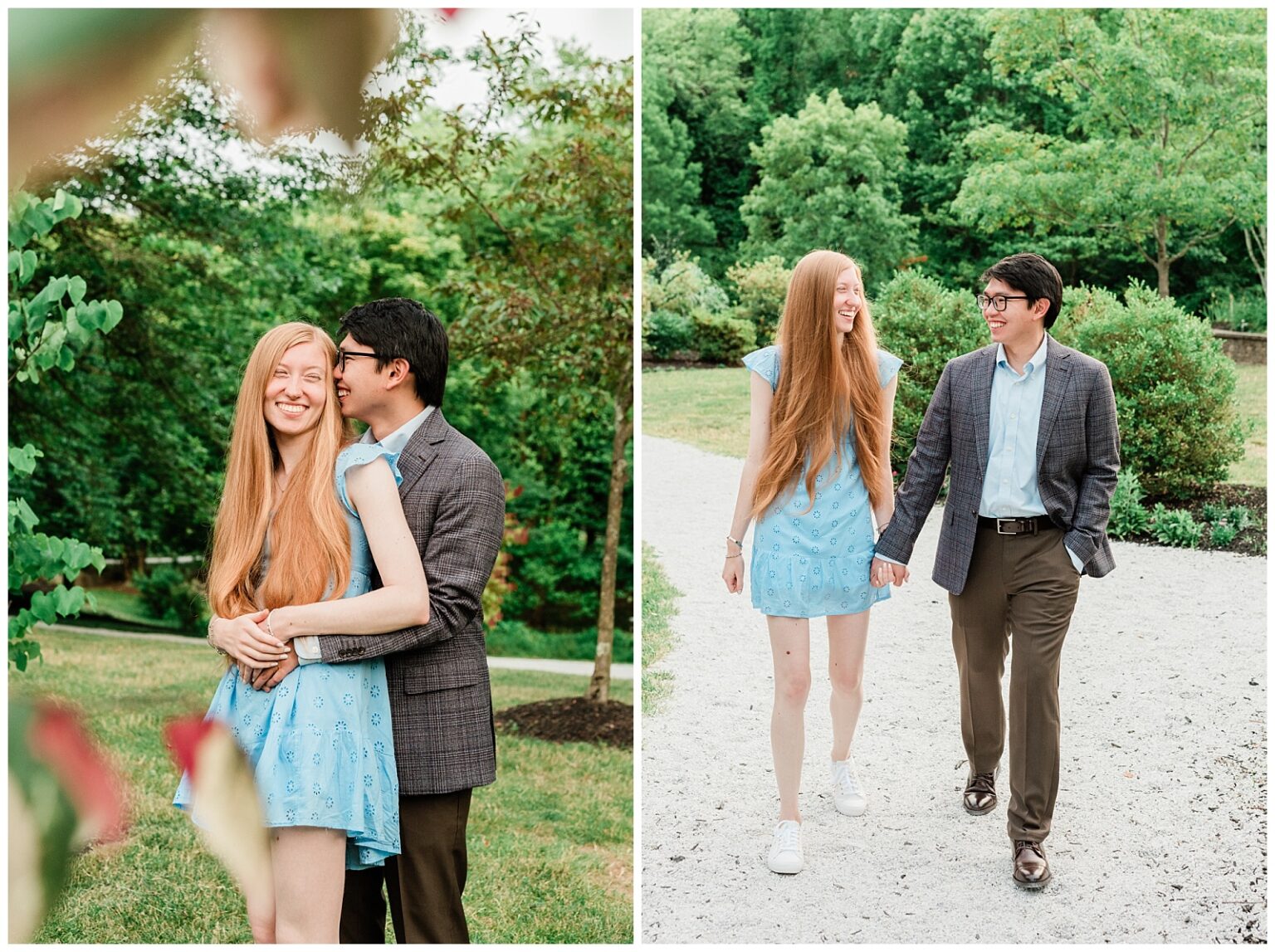 Sayen Gardens Engagement Session | Alexa & Franklin ...