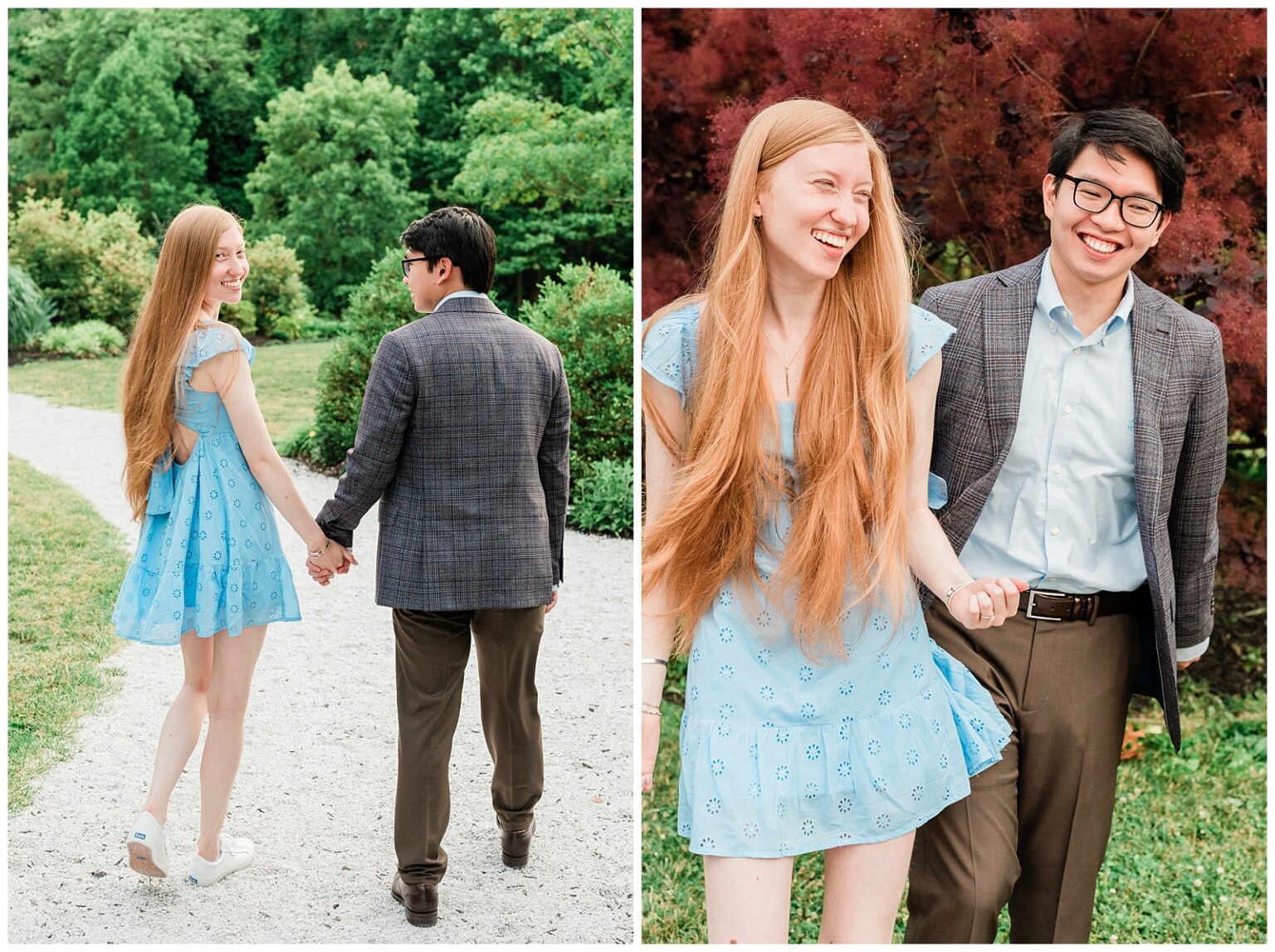 Sayen Gardens Engagement Session | Alexa & Franklin ...