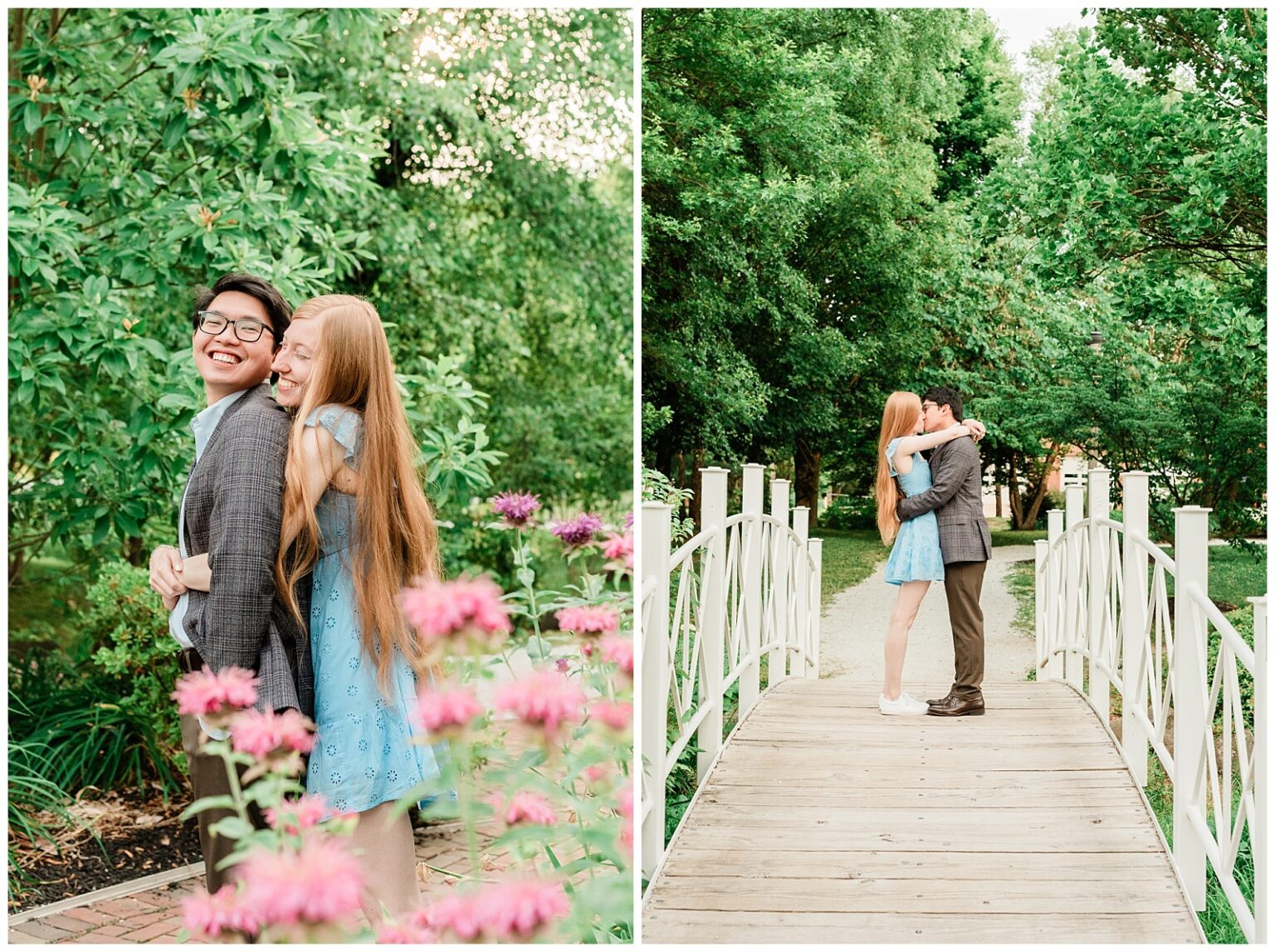 Sayen Gardens Engagement Session | Alexa & Franklin ...