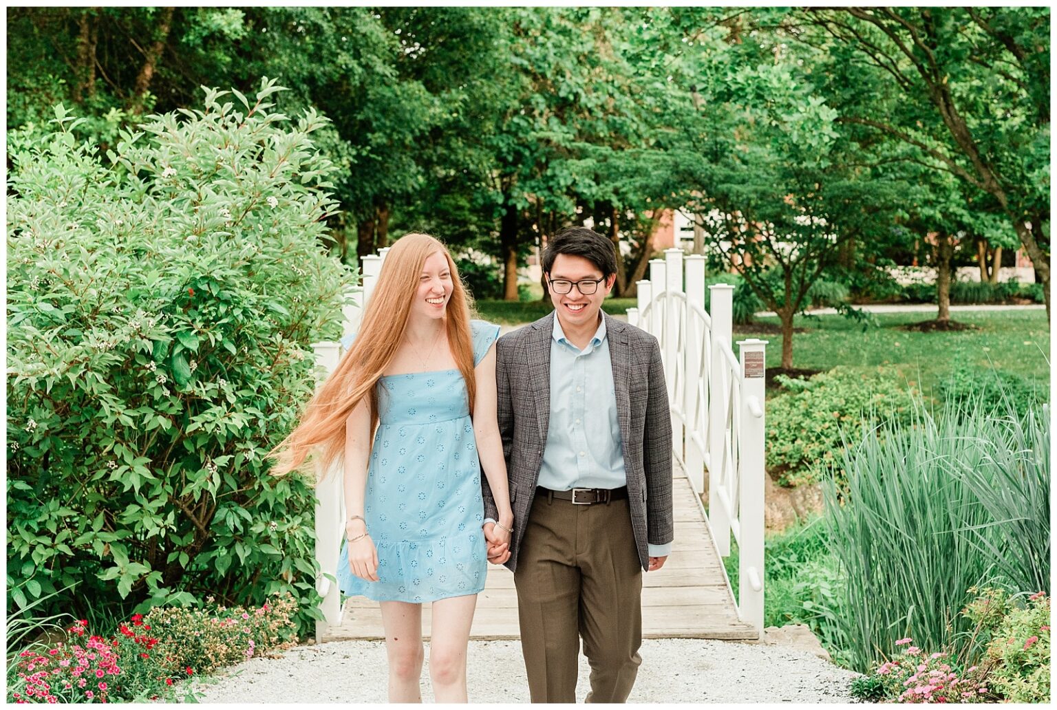 Sayen Gardens Engagement Session | Alexa & Franklin ...
