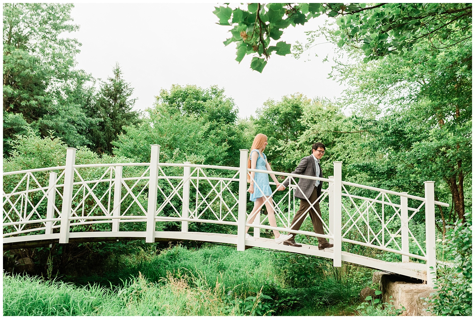 Sayen Gardens Engagement Session | Alexa & Franklin ...