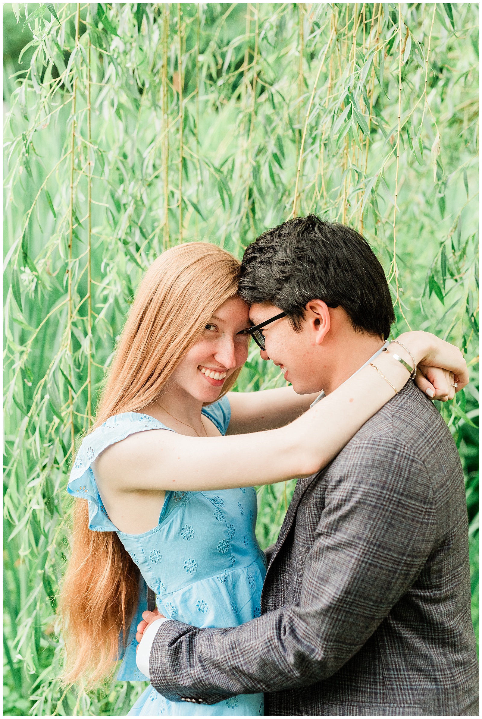 Sayen Gardens Engagement Session | Alexa & Franklin ...