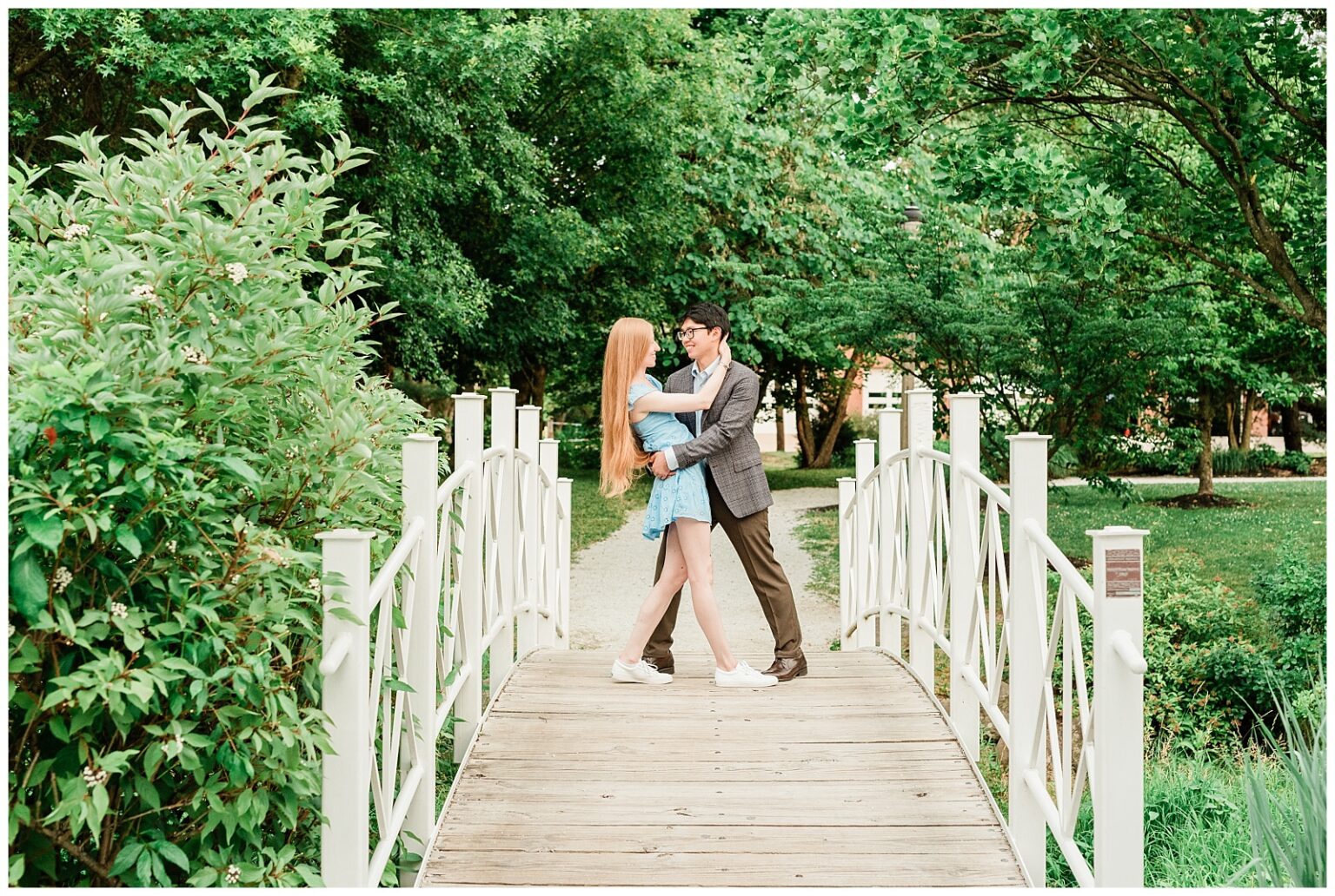 Sayen Gardens Engagement Session | Alexa & Franklin ...