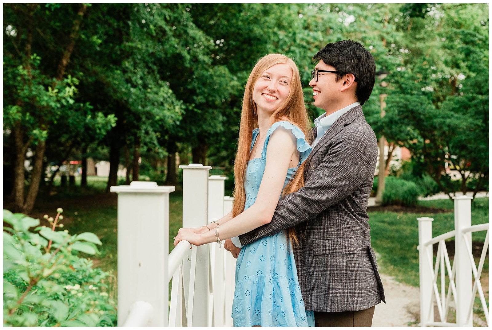 Sayen Gardens Engagement Session | Alexa & Franklin ...