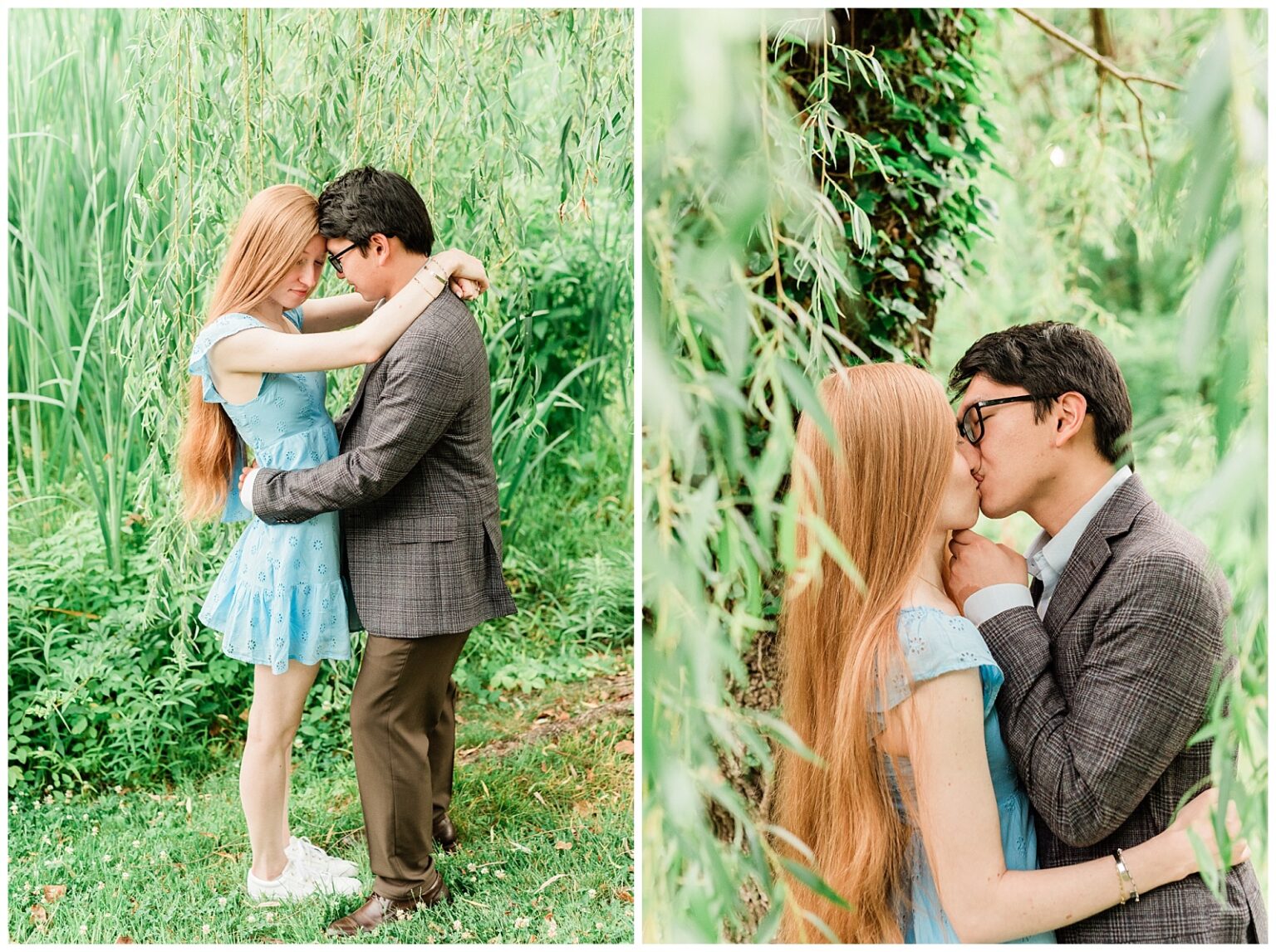Sayen Gardens Engagement Session | Alexa & Franklin ...