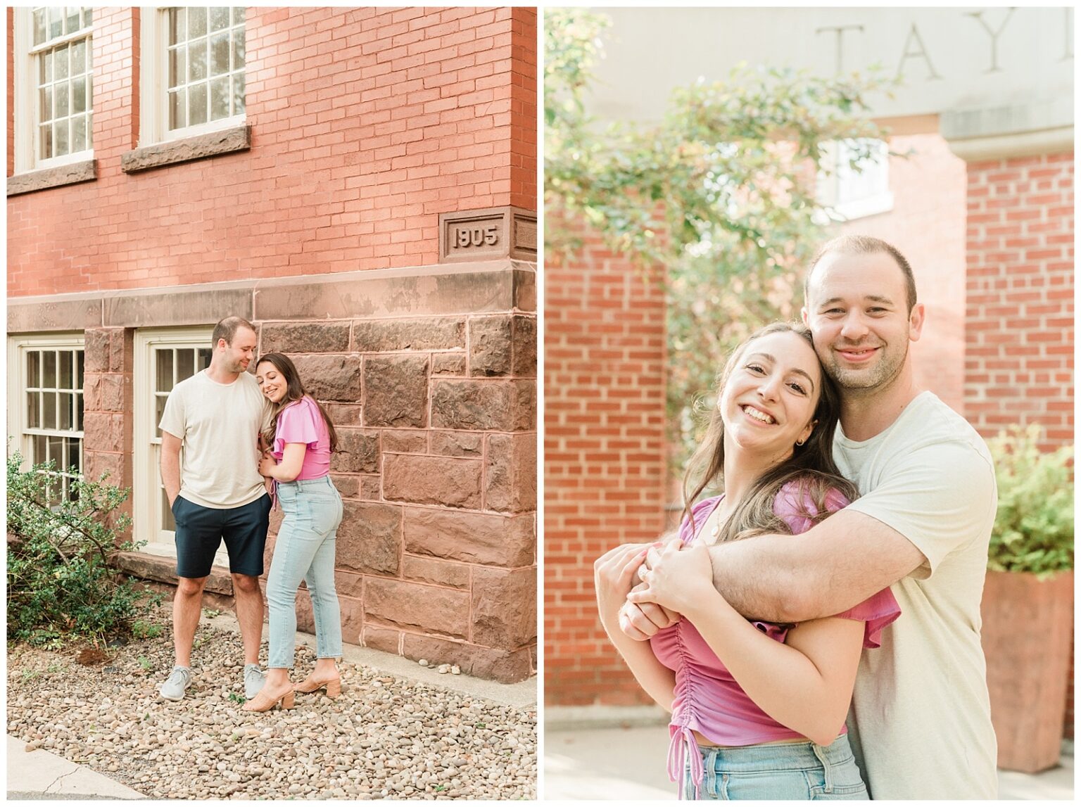 Bucknell University Engagement Session | Alexa & Jake - jenniferlarsenphoto.com
