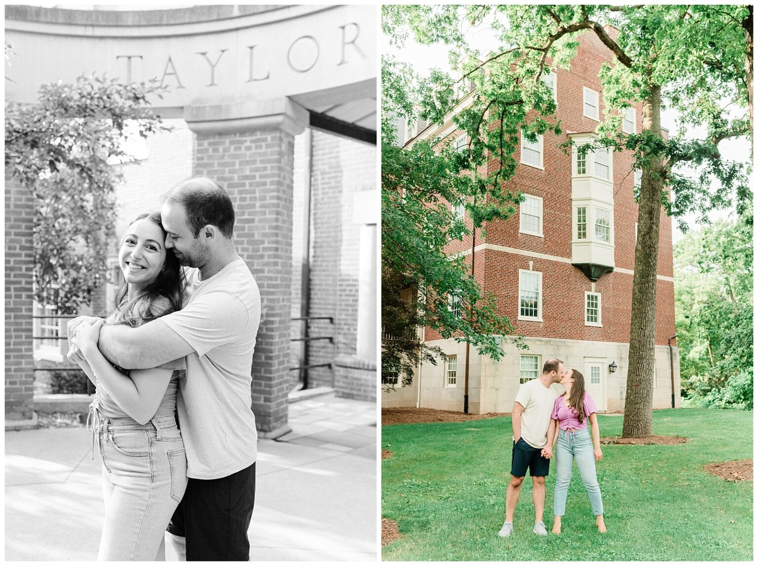 Bucknell University Engagement Session | Alexa & Jake - jenniferlarsenphoto.com