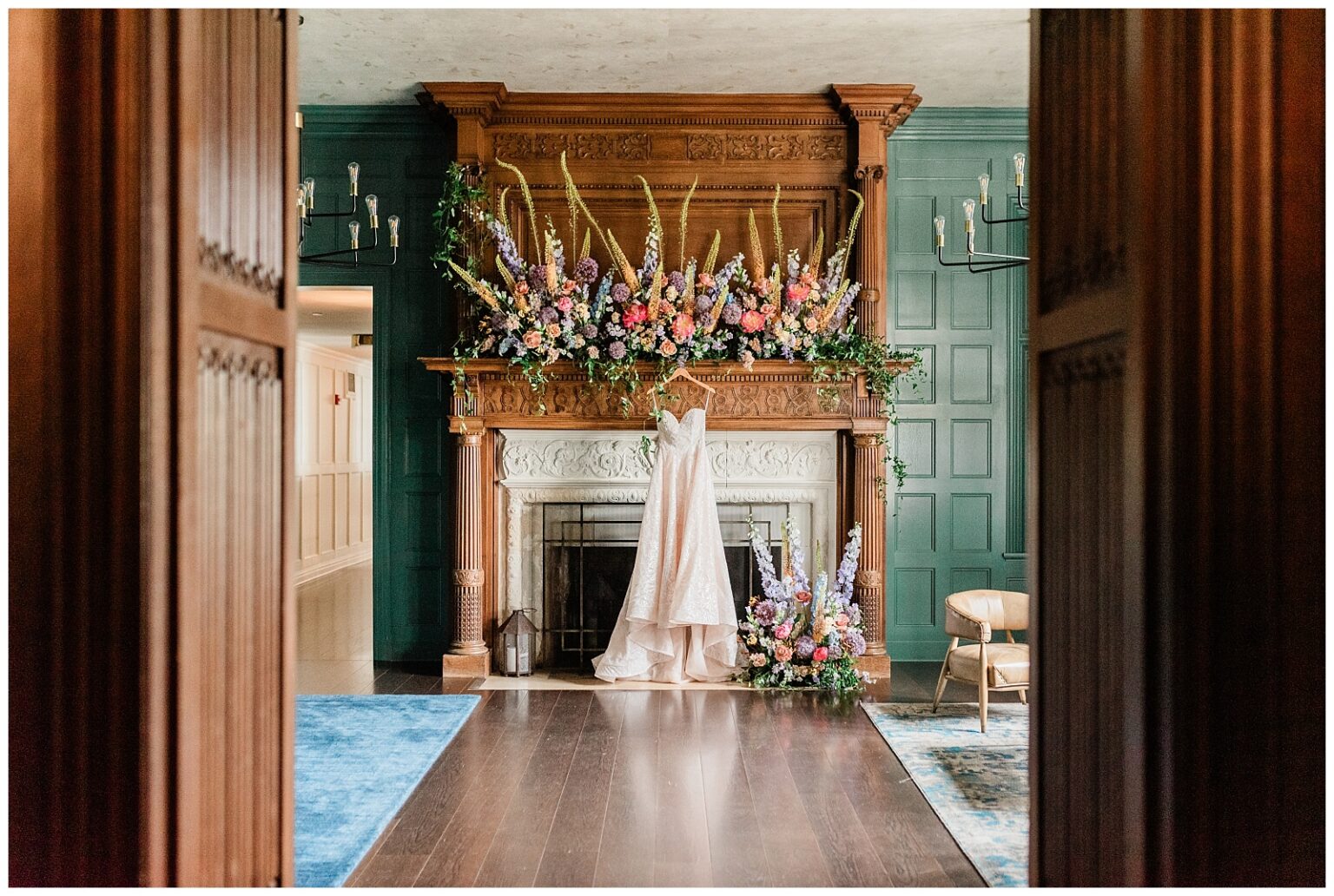 Mansion at Natirar Summer Wedding | Maggie & Ty - jenniferlarsenphoto.com