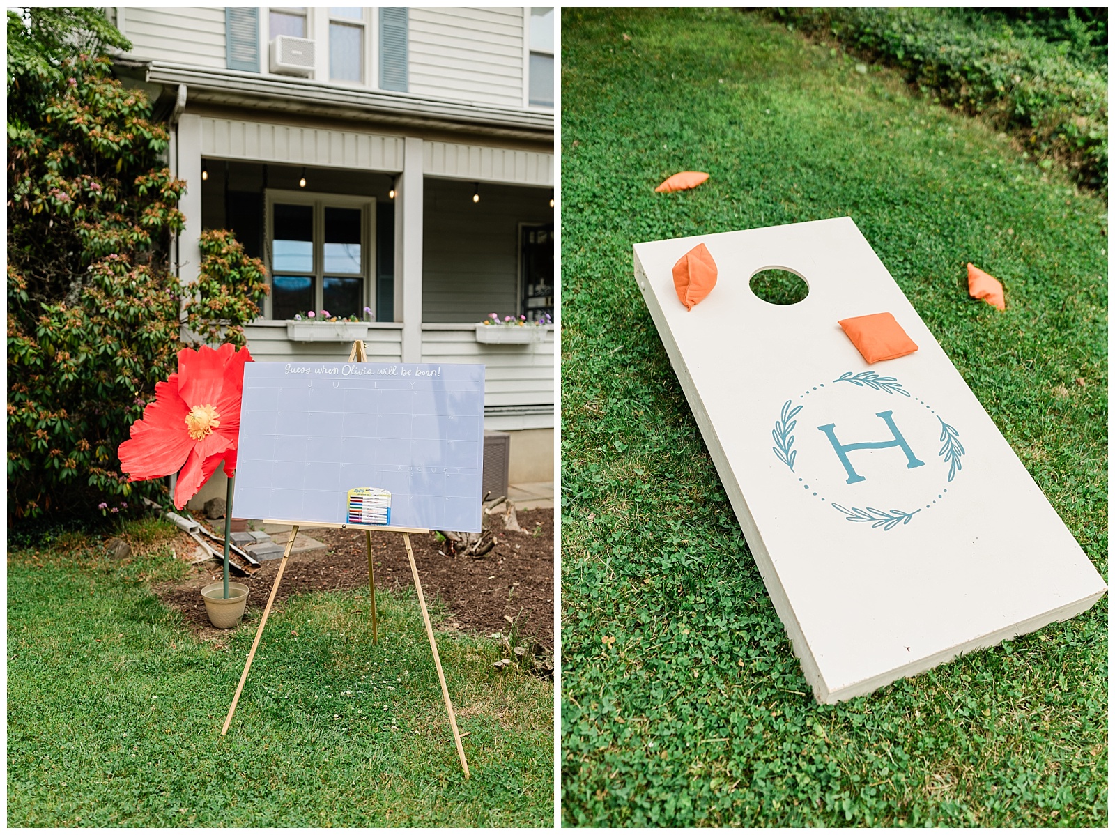 Our Baby Shower | Backyard Wildflower Shower - jenniferlarsenphoto.com
