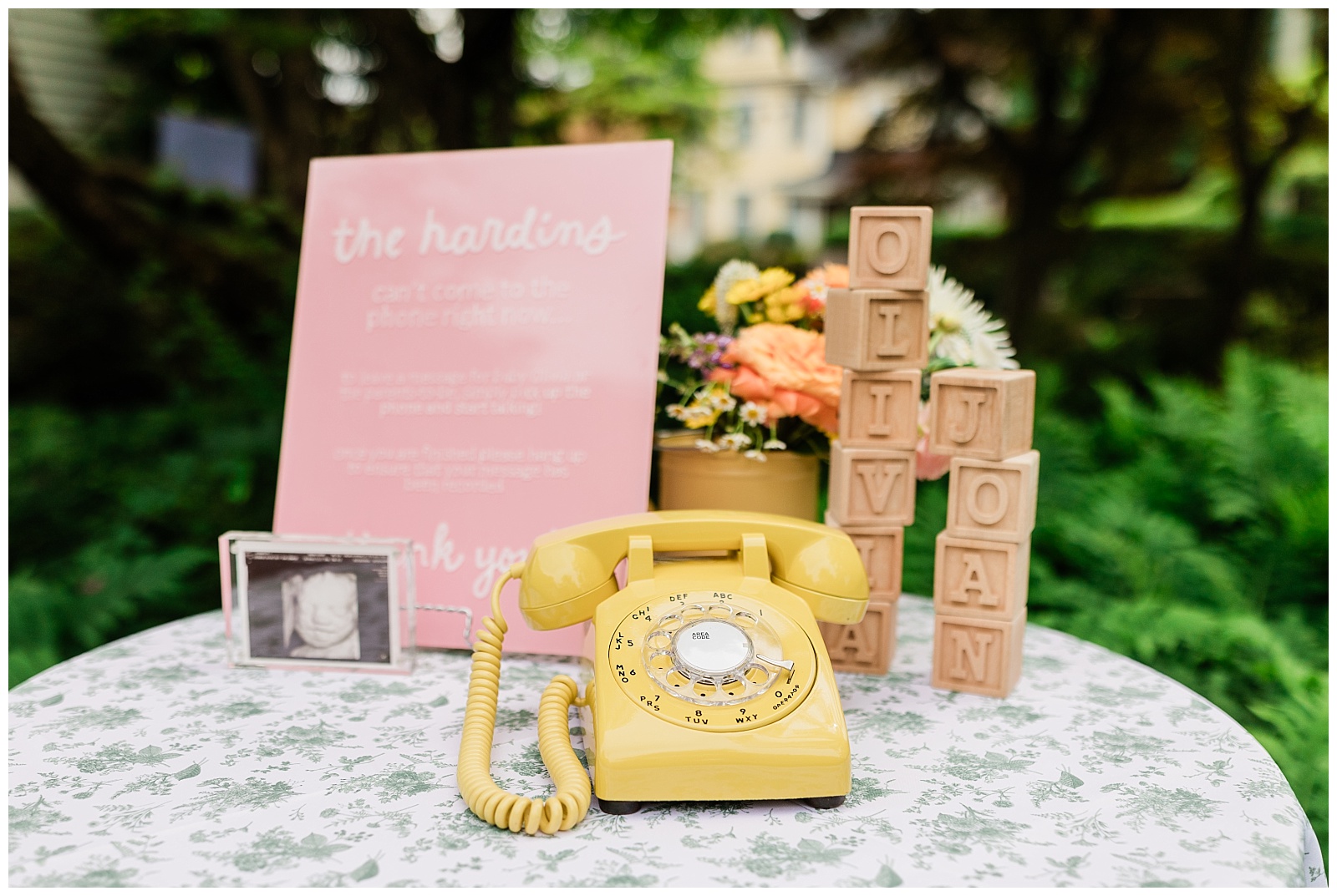 Our Baby Shower | Backyard Wildflower Shower - jenniferlarsenphoto.com