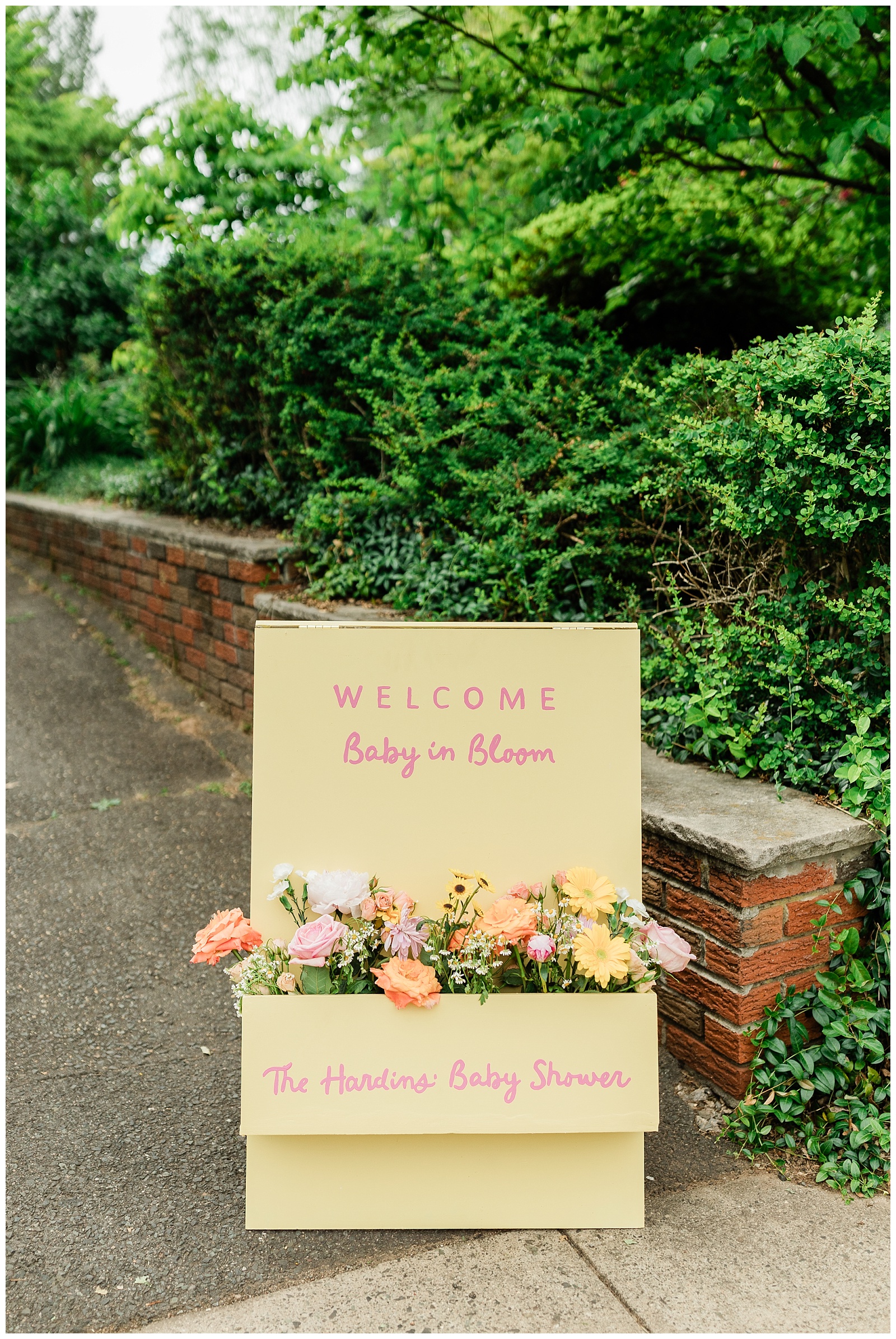 Our Baby Shower | Backyard Wildflower Shower - jenniferlarsenphoto.com