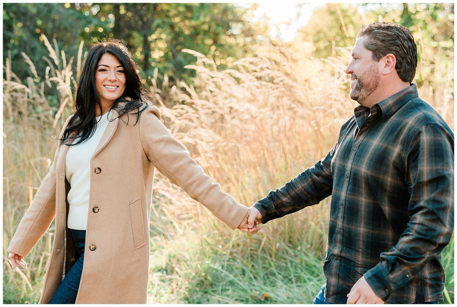 Fall Cross Estate Gardens Engagement | Jordan & Dickie ...