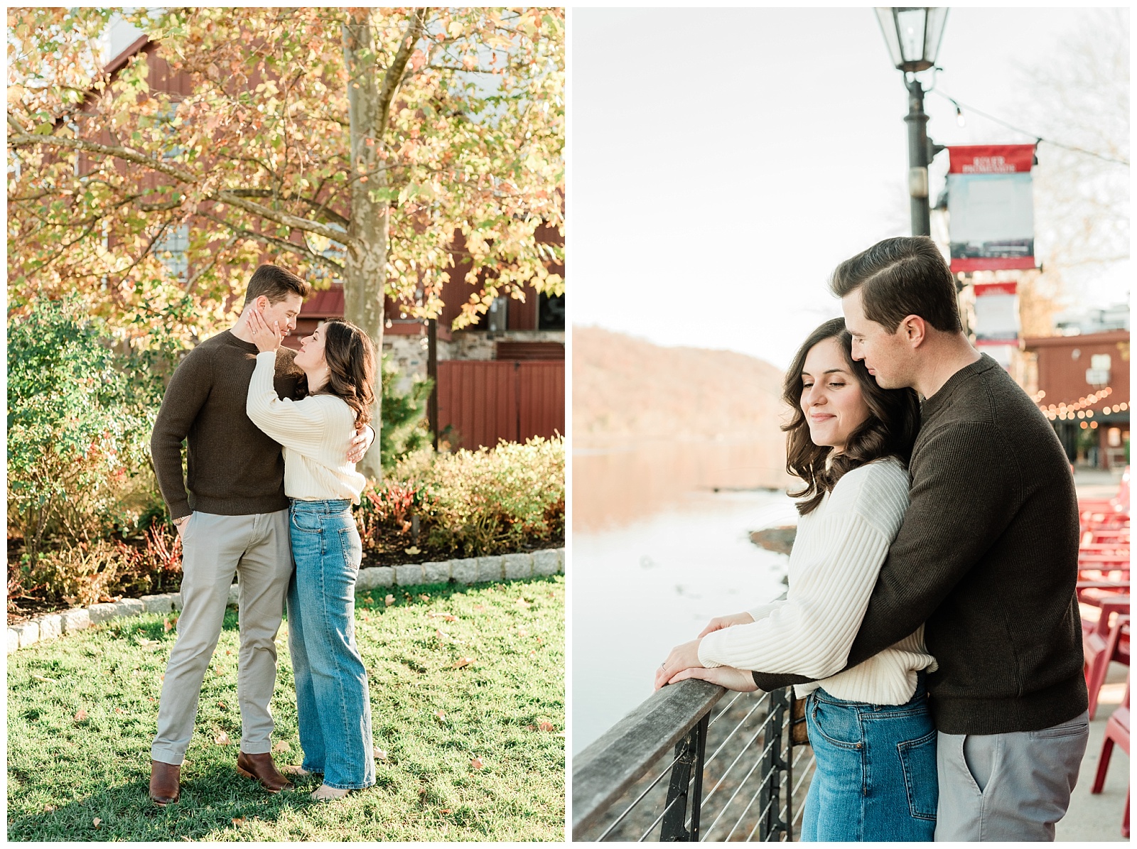 New Hope, PA Engagement Session | Ally & Paul - jenniferlarsenphoto.com