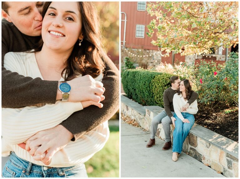 New Hope, PA Engagement Session | Ally & Paul - jenniferlarsenphoto.com