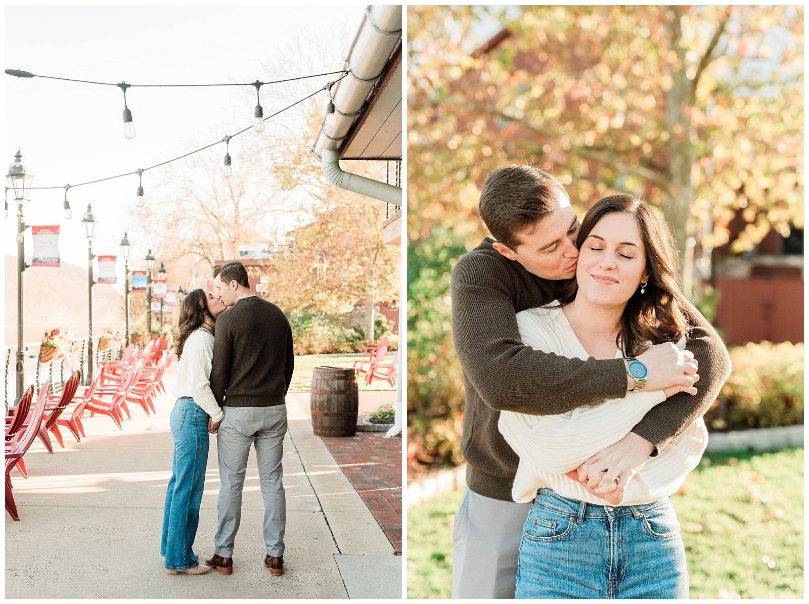 New Hope, PA Engagement Session | Ally & Paul - jenniferlarsenphoto.com