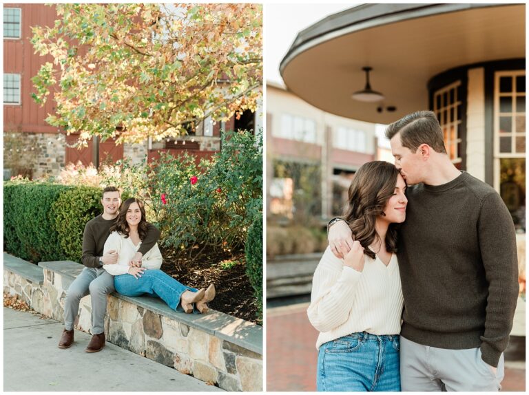 New Hope, PA Engagement Session | Ally & Paul - jenniferlarsenphoto.com