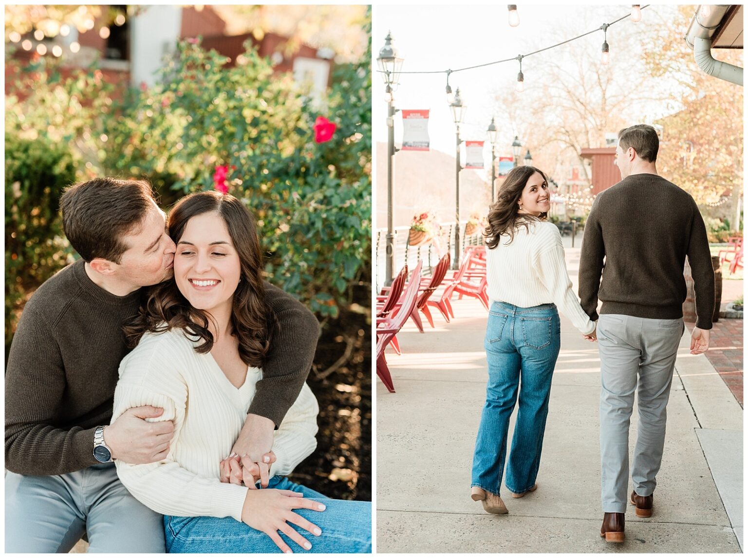 New Hope, PA Engagement Session | Ally & Paul - jenniferlarsenphoto.com