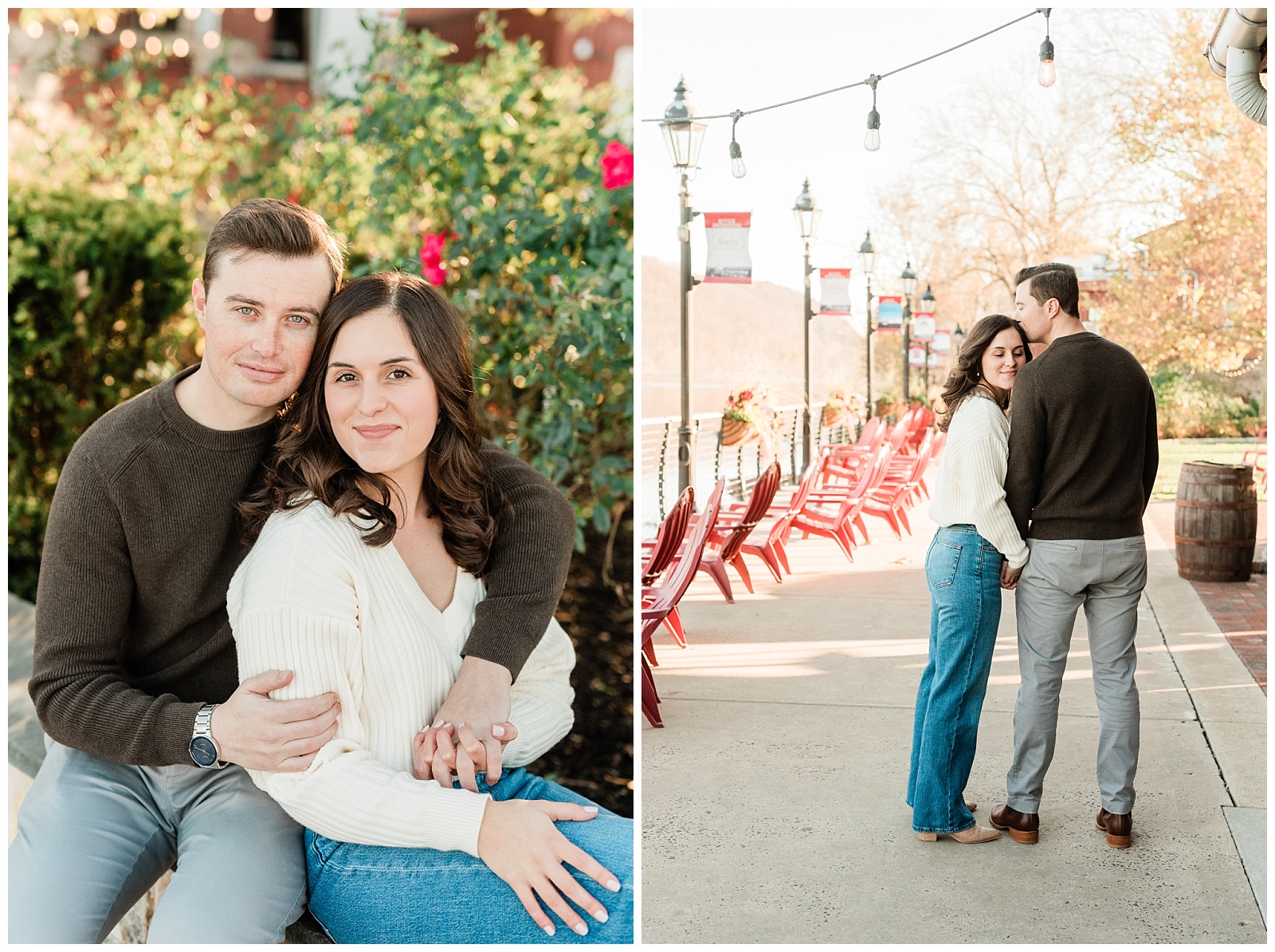 New Hope, PA Engagement Session | Ally & Paul - jenniferlarsenphoto.com