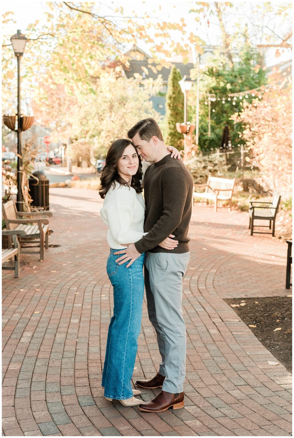 New Hope, PA Engagement Session | Ally & Paul - jenniferlarsenphoto.com