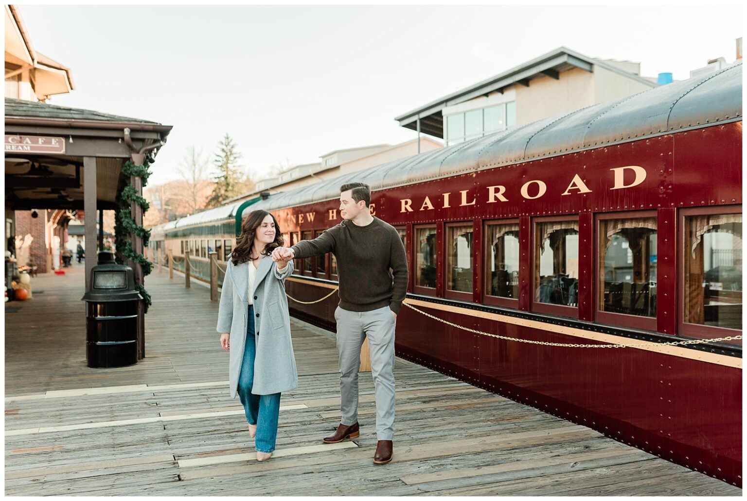 New Hope, PA Engagement Session | Ally & Paul - jenniferlarsenphoto.com